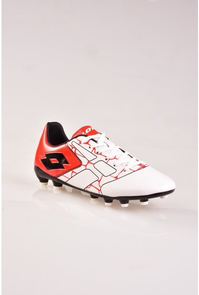 Lotto Çocuk Krampon Beyaz-Kırmızı Maestro 700 Iıı Tx JR-T2557 Lotto Çocuk Krampon Beyaz-Kırmızı Maestro 700 Iıı Tx JR-T2557