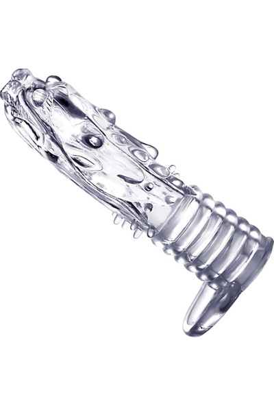 Pretty Love Dragon's Özel Tasarım Süper Silikon Penis Kılıfı Prezervatif