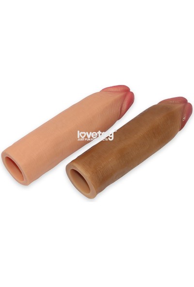 Pretty Love Lovetoy Premium Nature 2.5 cm Dolgulu Penis Kılıfı Silikon Kılıf Pretty Love Lovetoy Premium Nature 2.5 cm Dolgulu Penis Kılıfı Silikon Kılıf