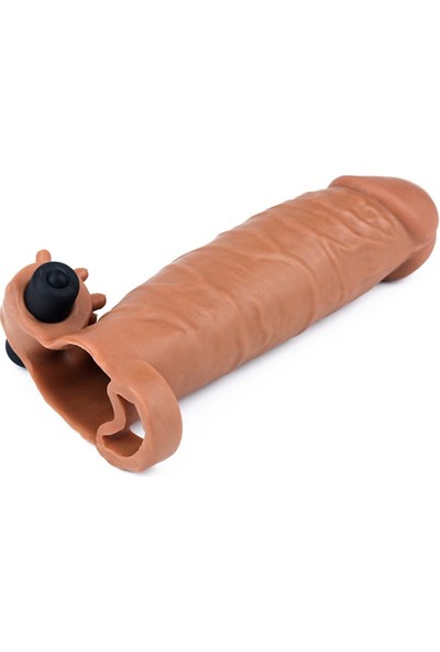 Pretty Love Perfect For Titreşimli Realistik Melez Rengi Penis Kılıfı Pretty Love Perfect For Titreşimli Realistik Melez Rengi Penis Kılıfı