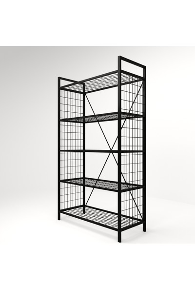 Evdesa Telli Metal Dekoratif Kitaplık Raf