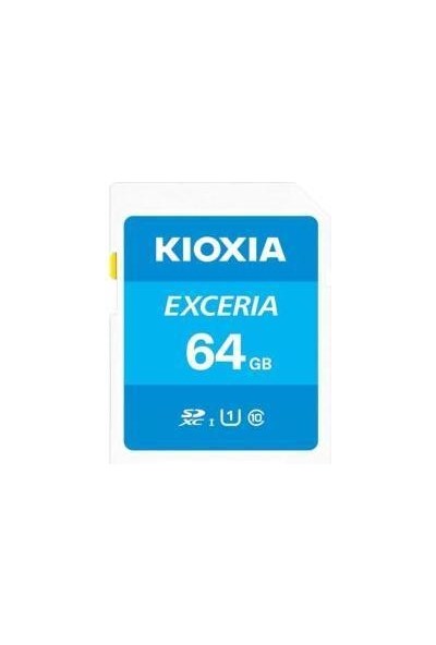 KIOXIA 64GB EXCERIA SDXC UHS-1 Class10 100MB/sn SD Hafıza Kartı (LNEX1L064GG4) KIOXIA 64GB EXCERIA SDXC UHS-1 Class10 100MB/sn SD Hafıza Kartı (LNEX1L064GG4)