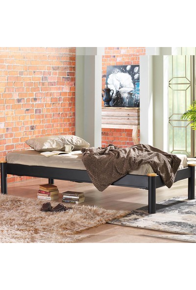 Unimet Lulis Tek Kişilik Ferforje Metal Karyola 90x200 Unimet Lulis Tek Kişilik Ferforje Metal Karyola 90x200