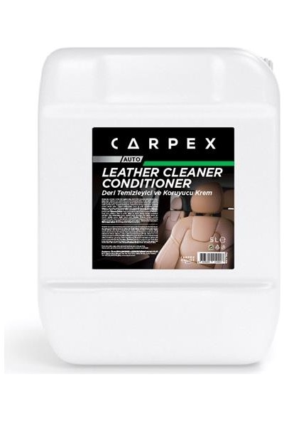 Carpex Deri Temizleyici ve Koruyucu Krem 5 Litre Carpex Deri Temizleyici ve Koruyucu Krem 5 Litre