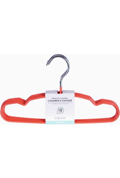Yoyoso Bebek Çocuk PVC Kaplamalı Metal Kaydırmaz Elbise Askısı 10lu Turuncu Yoyoso Bebek Çocuk PVC Kaplamalı Metal Kaydırmaz Elbise Askısı 10lu Turuncu