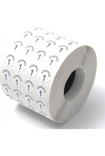 Anadolu Barkod Numaralı Kontrol Beden Etiketi