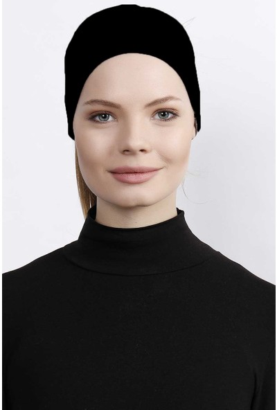 Ecardin Siyah Ecardin Silikonlu Bandana Bone