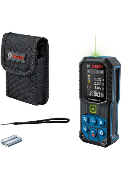 Bosch Glm 50-27 Cg Professional Yeşil Lazerli Uzaklık Ölçer - 0601072U00 Bosch Glm 50-27 Cg Professional Yeşil Lazerli Uzaklık Ölçer - 0601072U00