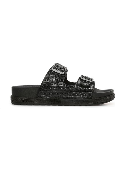 Divarese 5024293-052 Siyah Kadın Terlik