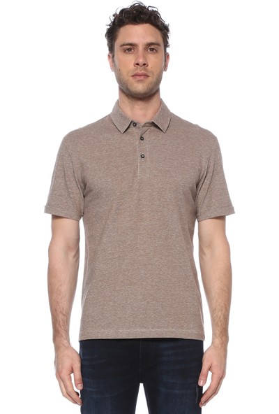Network Erkek Polo Yaka Vizon Tshirt