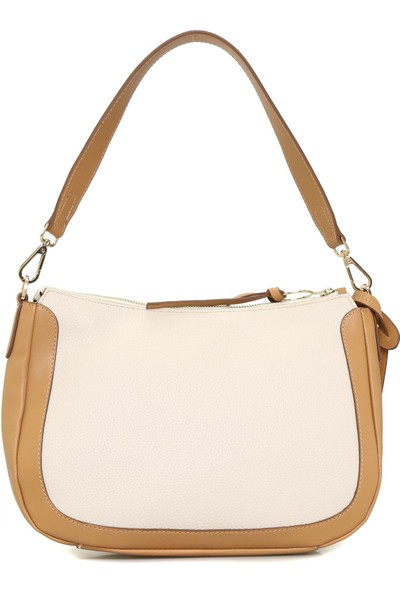 Divarese 5024484-023 Bej Kadın Postacı Çantası