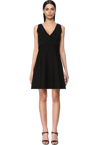 Network Kadın Mini Boy Siyah Abiye Elbise Network Kadın Mini Boy Siyah Abiye Elbise