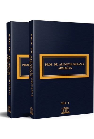 Prof. Dr. Ali Necip Ortan'a Armağan (Cilt 1 / Cilt 2)