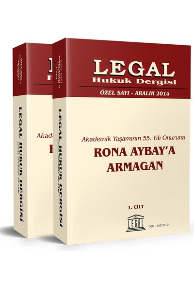 Rona Aybay’a Armağan (Cilt 1 / Cilt 2) Rona Aybay’a Armağan (Cilt 1 / Cilt 2)