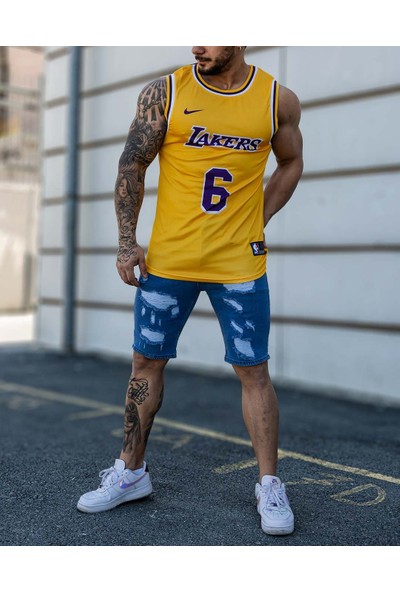 Mosst Lakers Sıfır Kollu T-Shirt