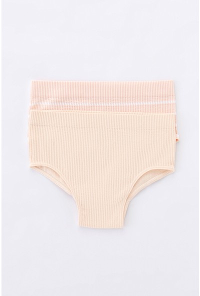 Penti Çok Renkli Kız Çocuk Route Seamle 2li Hipster Külot