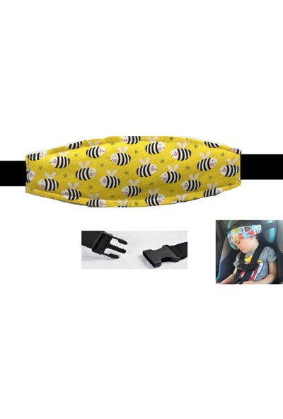 Ttoysworld Oto Koltugu Baş Destegi %100 Pamuk Kumaştır