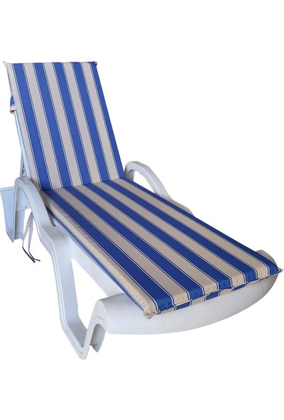 Mirzade Şezlong Minderi Standart Su Geçirmez Malzeme-Karde Mavi Krem Mirzade Şezlong Minderi Standart Su Geçirmez Malzeme-Karde Mavi Krem