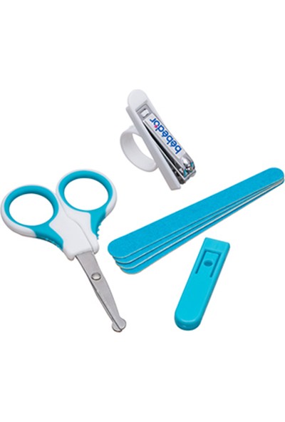 Bebedor Bebek Tırnak Bakım Seti Mavi Bebedor Bebek Tırnak Bakım Seti Mavi