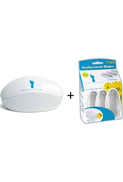 3b Trend 3 Yedek Başlıklı Ped Egg Ayak Topuk Bakım Törpüsü Topuk Rendesi Deri Törpü 3b Trend 3 Yedek Başlıklı Ped Egg Ayak Topuk Bakım Törpüsü Topuk Rendesi Deri Törpü