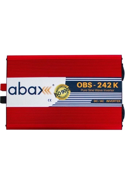 Abax OBS-242K 24 V 2000 W Tam Sinüs Inverter