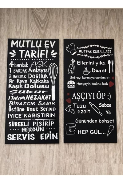 Senart Mutfak Kuraları ve Biz Bu Evde Mutluyuz Ahşap Panoları Senart Mutfak Kuraları ve Biz Bu Evde Mutluyuz Ahşap Panoları