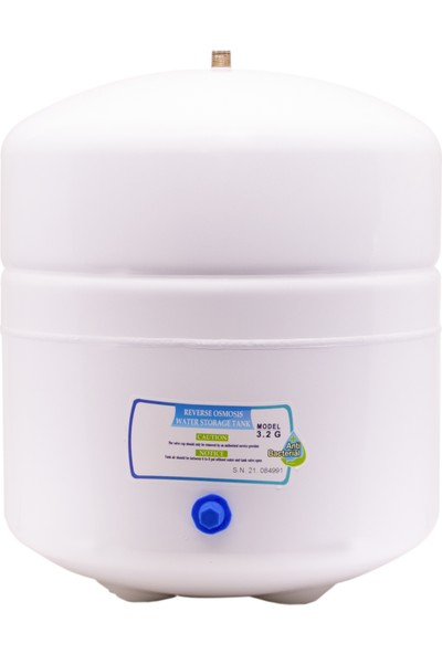 OverWater TRTANK Su Arıtma Cihazı Metal Su Tankı 3.2 Galon (12 Litre) TANK0M032