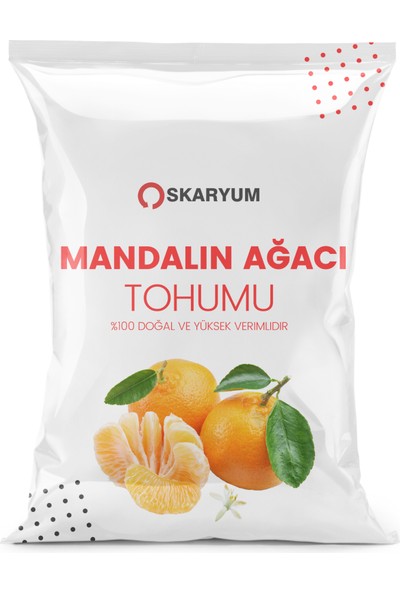 Oskaryum Mandalin Ağacı Tohumu Oskaryum Mandalin Ağacı Tohumu