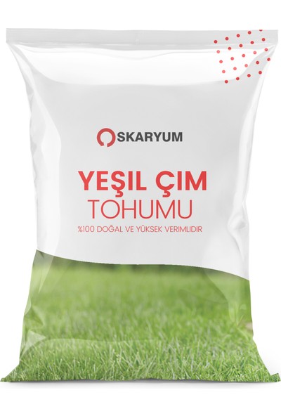 Oskaryum Yeşil Çim Tohumu