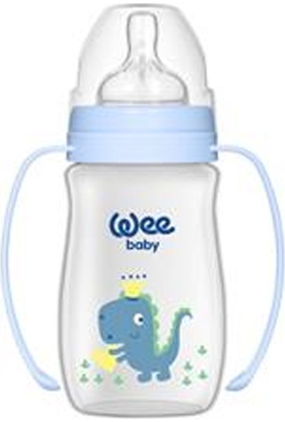 Wee Baby Klasik Geniş Ağızlı Kulplu Biberon 250 ml Wee Baby Klasik Geniş Ağızlı Kulplu Biberon 250 ml