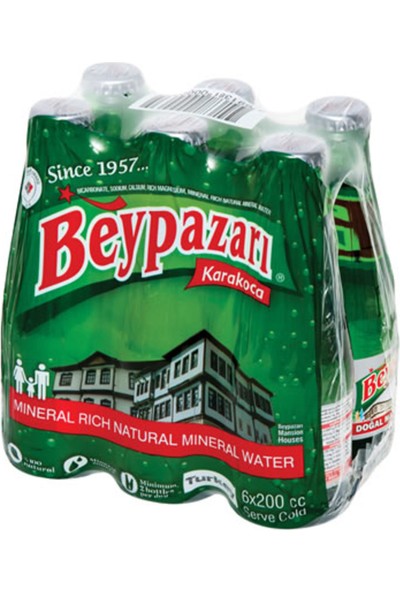 Beypazarı Doğal Maden Suyu 6 x 200 ml