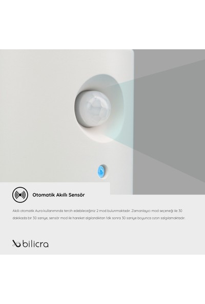 Bilicra Akıllı Kedi Köpek Koku Giderici Aura