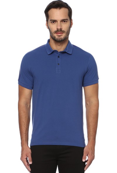 Network Erkek Polo Yaka Saks Tshirt