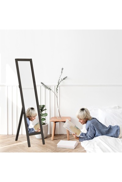 Bluecape Marbella 36X143CM Siyah Doğal Ağaç Ayaklı Butik Boy Aynası Antre Salon Banyo Ofis Çocuk Yatak Odası Bluecape Marbella 36X143CM Siyah Doğal Ağaç Ayaklı Butik Boy Aynası Antre Salon Banyo Ofis Çocuk Yatak Odası