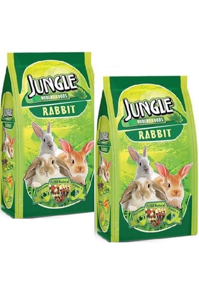 Jungle Tavşan Yemi 500 gr - 2li