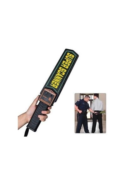 Powerax Metal Üst Arama El Dedektörü