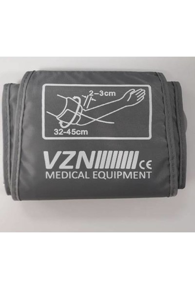 Vzn Tüm Tansiyon Aletlerine Uyumlu Geniş Kol Manşonu Manşon - Manşet 32 - 45 cm Vzn Tüm Tansiyon Aletlerine Uyumlu Geniş Kol Manşonu Manşon - Manşet 32 - 45 cm