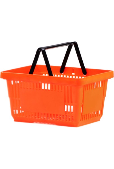 Aspos Display Market Alışveriş Sepeti Turuncu 22L (10 Adet)