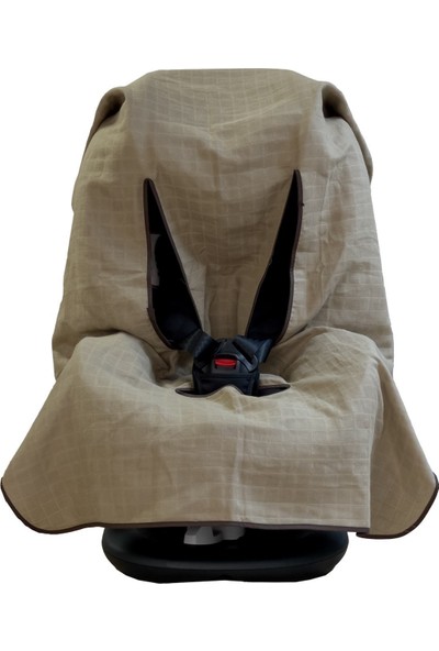 Mynest Bebek Müslin Oto Koltuğu Kılıfı 4010 Mynest Bebek Müslin Oto Koltuğu Kılıfı 4010