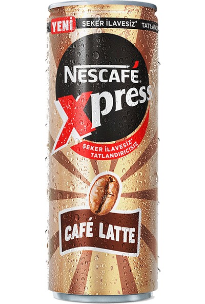 Nescafe Latte Xpress Şekersiz Soğuk Içecek 250 ml x 24 'lü Nescafe Latte Xpress Şekersiz Soğuk Içecek 250 ml x 24 'lü