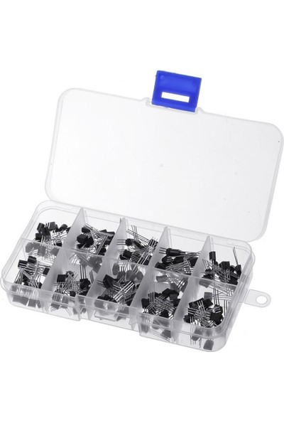 Motorobit Transistör Seti 10 Çeşit 200 Adet - Kutulu Motorobit Transistör Seti 10 Çeşit 200 Adet - Kutulu