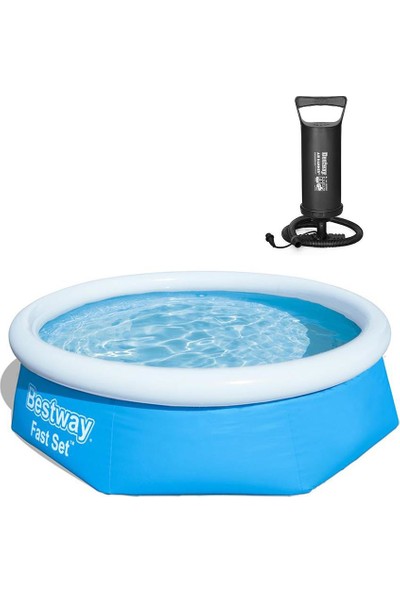 Bestway Havuz 57265 + Pompa - Şişme Havuz - Büyük Boy Aile Havuzu