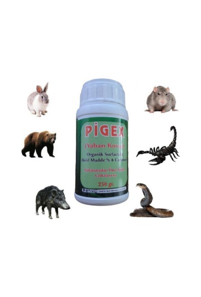 Pigex Yaban Kovar Haşere ve Yırtıcı Kovucu 250 Pigex Yaban Kovar Haşere ve Yırtıcı Kovucu 250