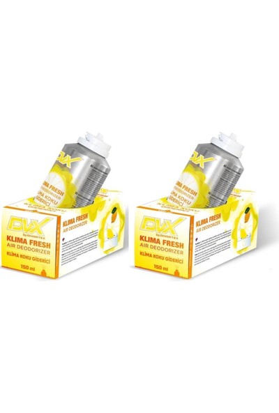 Divortex Klima Fresh - Temizleyici Klima Bombası Limon 2 x 150 ml Divortex Klima Fresh - Temizleyici Klima Bombası Limon 2 x 150 ml