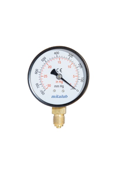 Mitalub Mitalub-Lastik Şişirme Plastik Monometre Arka Çıkışlı