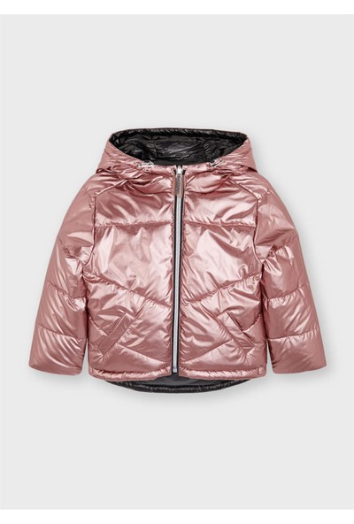 Mayoral Kız Çocuk Çift Taraflı Parlak Mont