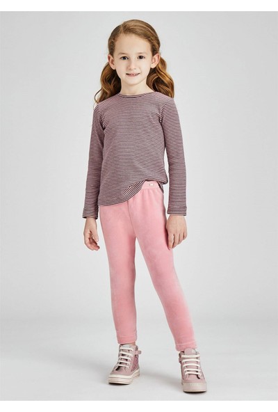Mayoral Kız Çocuk Kadife Tayt Pantolon