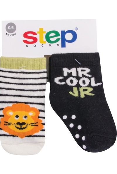 Step 2li Altıbaskılı Mr Cool Soket Çorap 10144 Karışık Renkli