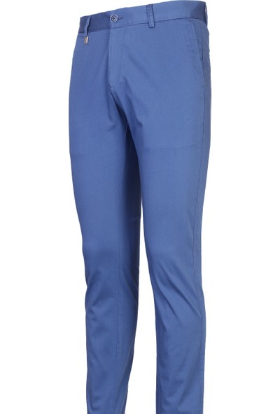 İmza Lacivert Düz Desen Comfort Fit Pantolon