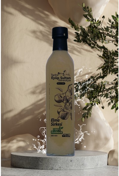 Tarihi Eyüp Sultan Baharatçısı Elma Sirkesi 500 ml